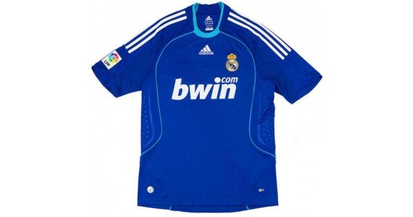 Camisa II Real Madrid 2008 2009 Adidas retro